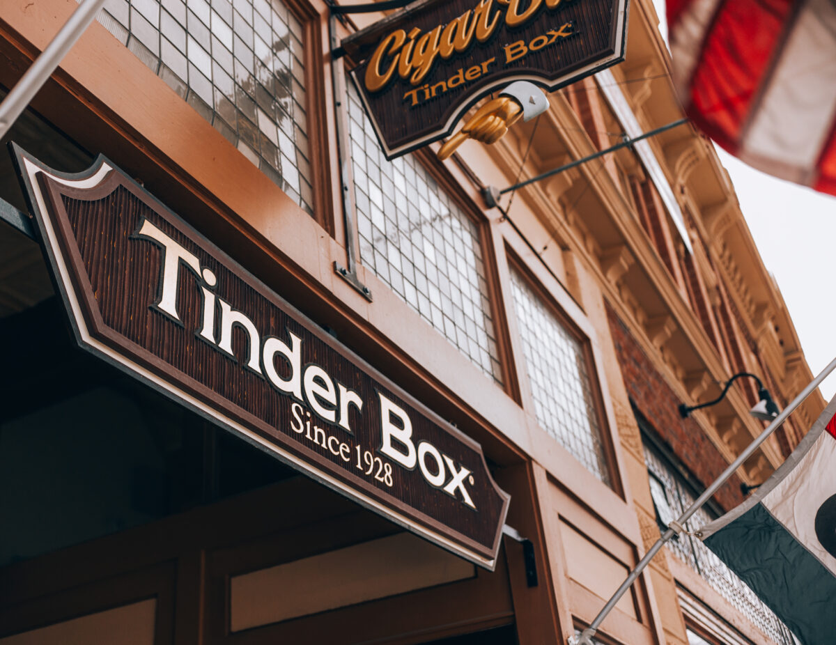 Cigar Menu – Tinder Box
